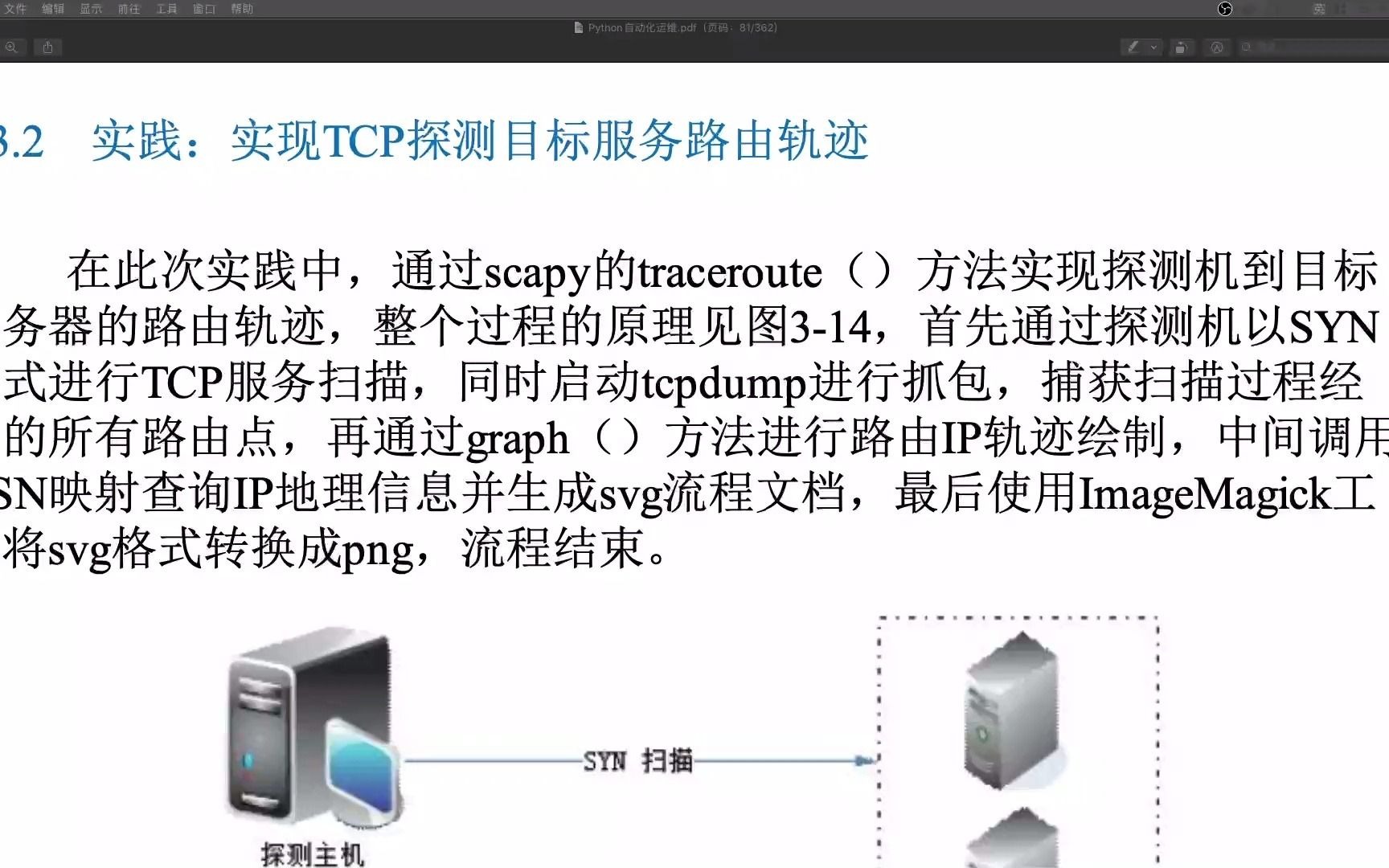 【编程】scapy生成动态路由轨迹图 Python docker Ubuntu graphviz