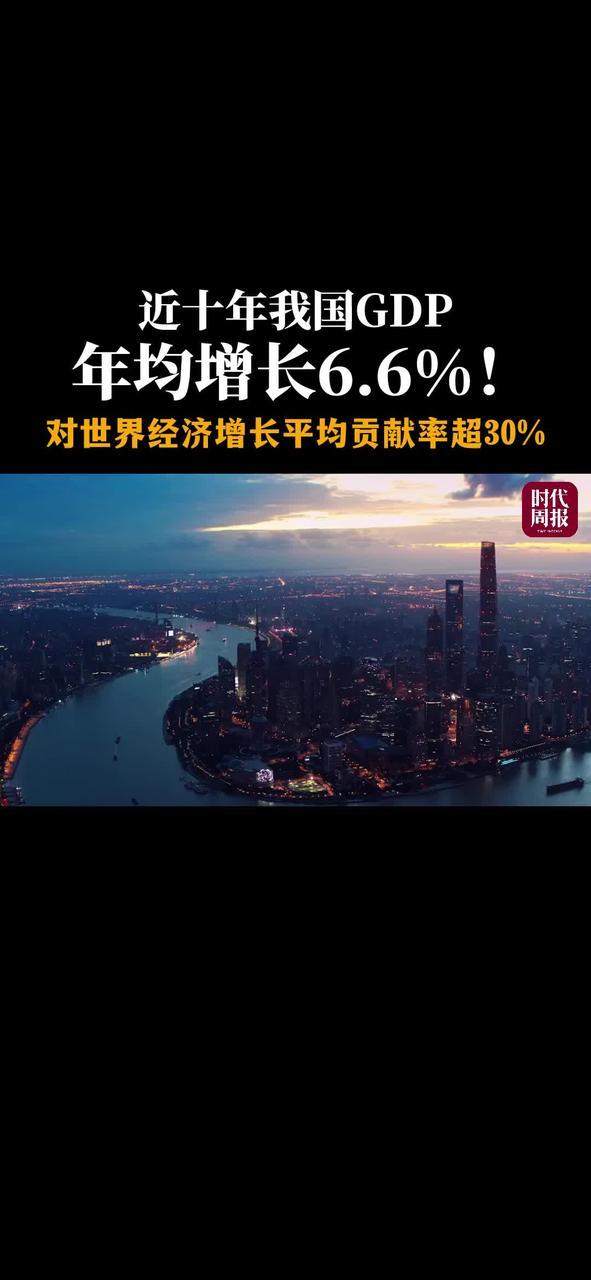 .b>年均增长6.6%!对世界经济增长平均贡献率超.