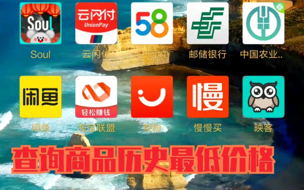 查询电商平台上商品最低历史价格的软件方法
