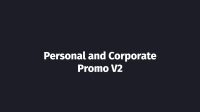 AE模板-个人自我介绍视频公司宣传片 Personal and Corporate Promo