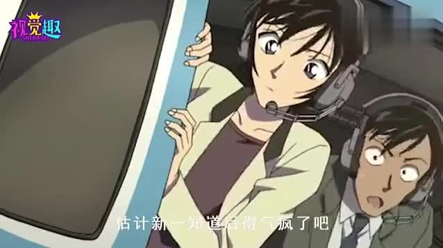 名侦探柯南怪盗基德假扮新一和小兰约会这幕,连看5遍,笑抽了