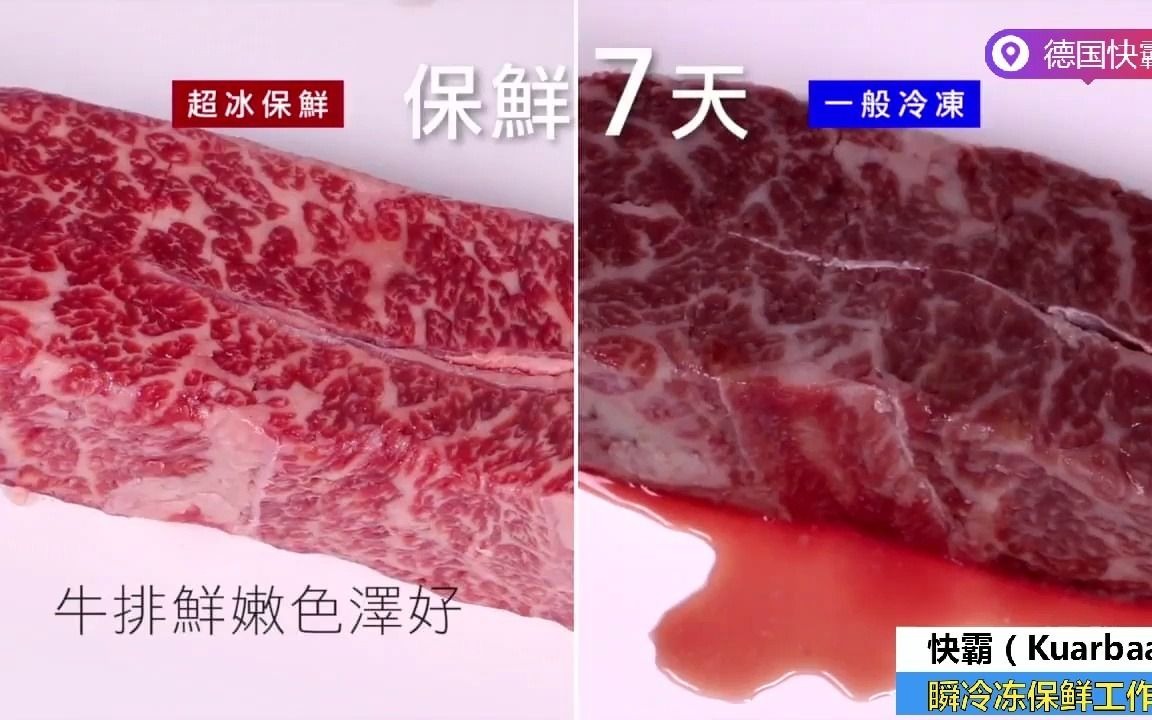 瞬冷冻商用冰柜展示柜保鲜工作台-德国快霸