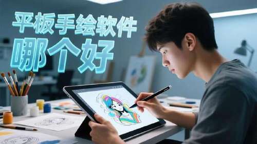 告别选择困难!2024超全平板手绘软件测评,新手大神都能找到真爱