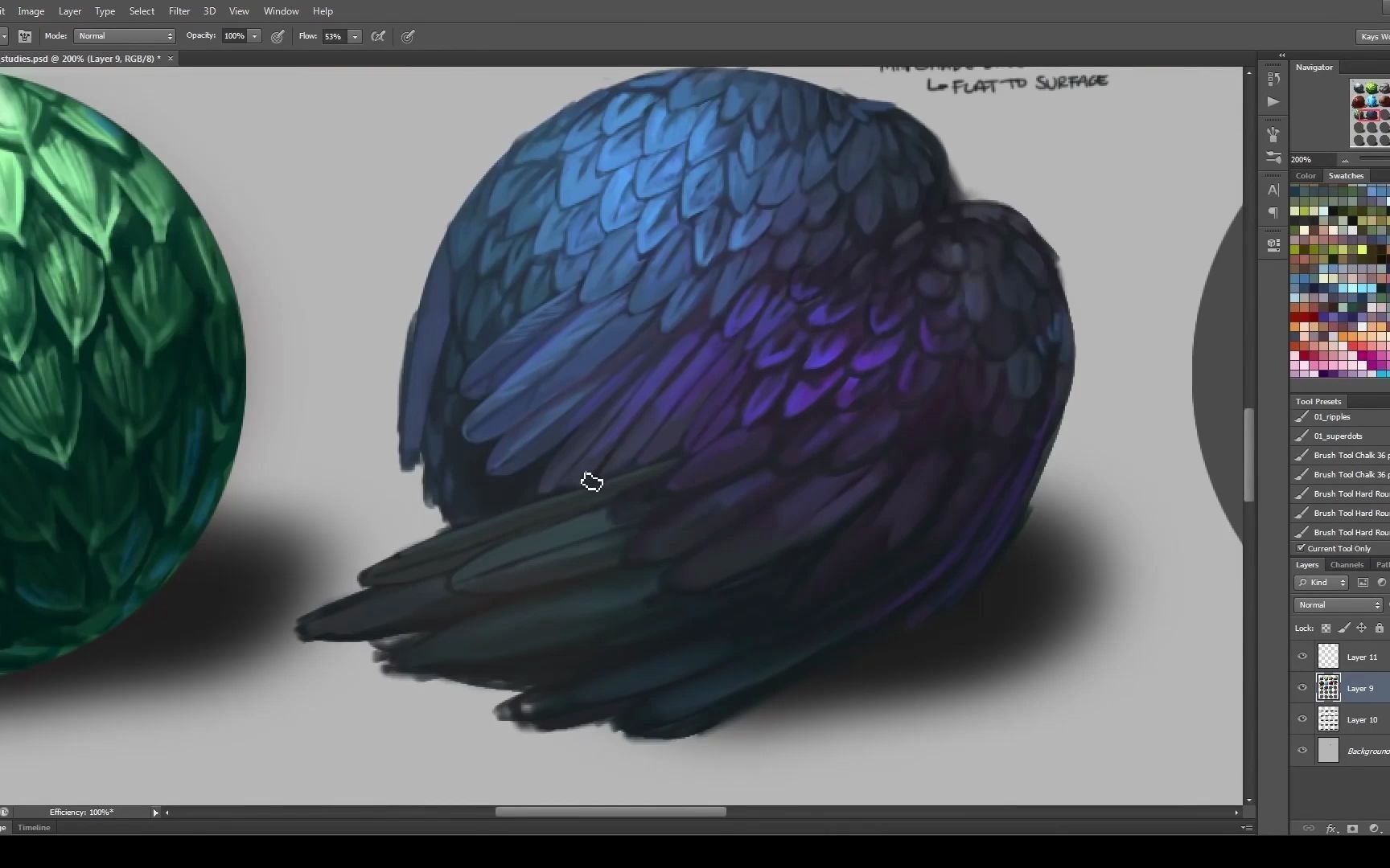 质感如何表达呢?如何表达的有立体感?材质练习 老良来聊聊,PS板绘,...