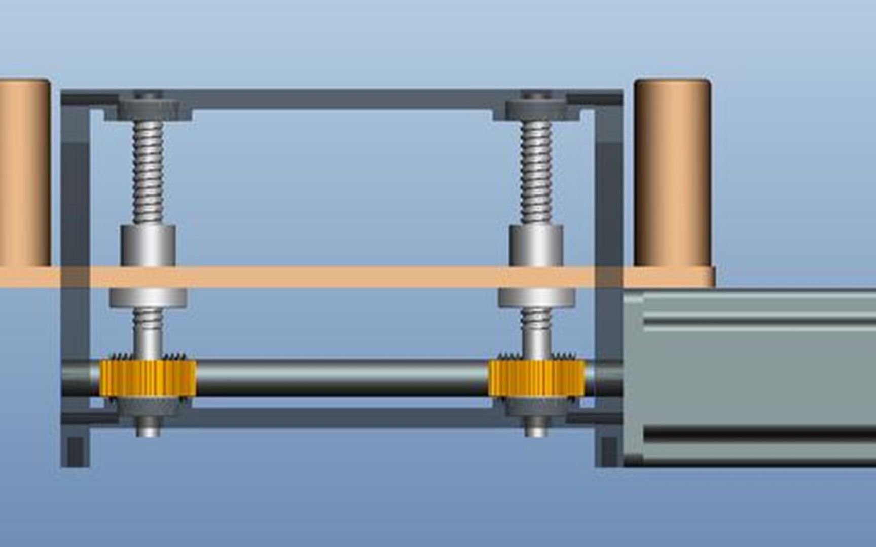 丝杠顶升机构原理及其结构设计详解!