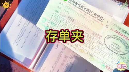票据收纳神器!告别杂乱存单票据,一夹搞定随身带超省空间