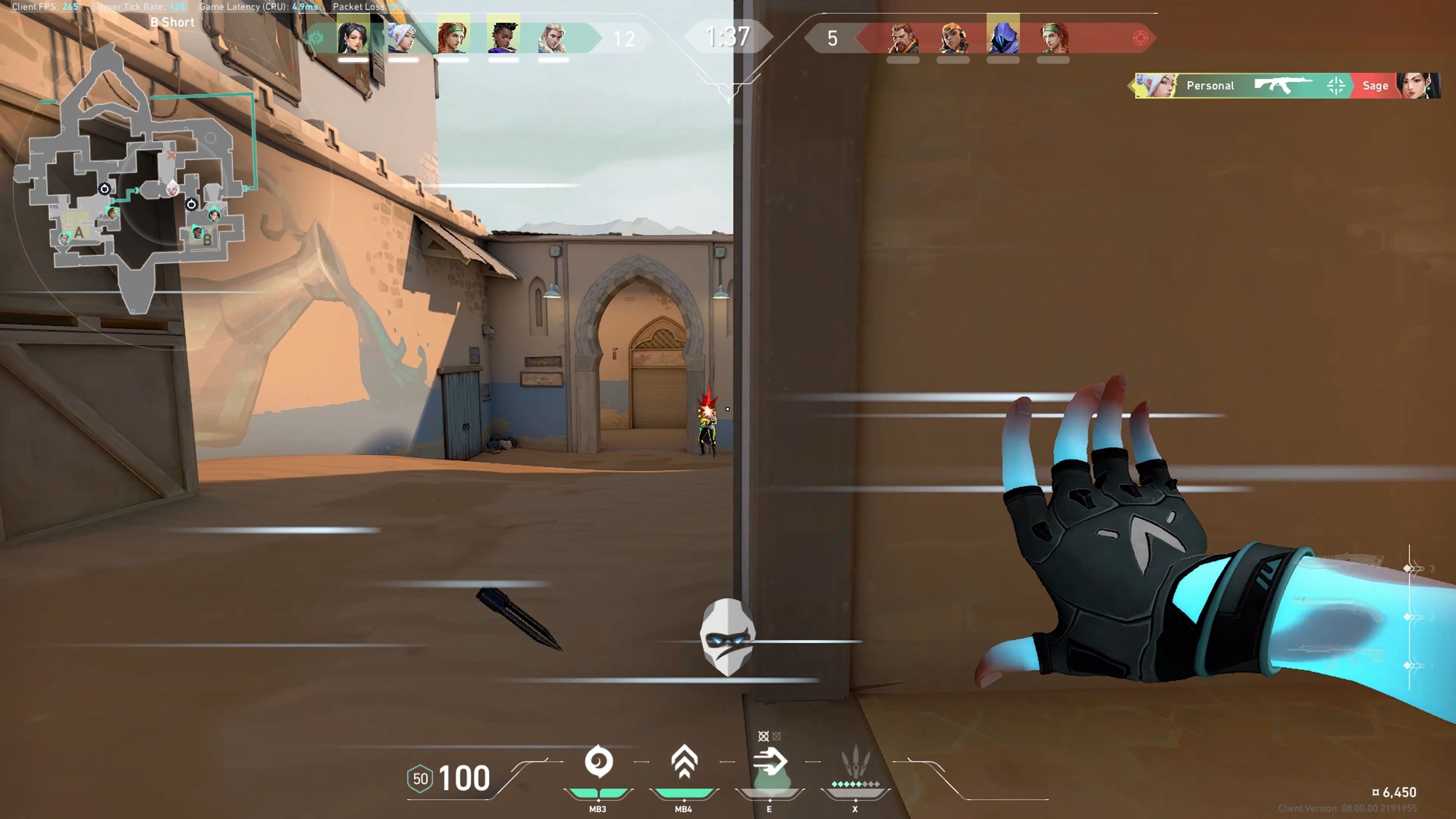 【瓦】学了Python之后的我_哔哩哔哩bilibili_VALORANT_第一视角