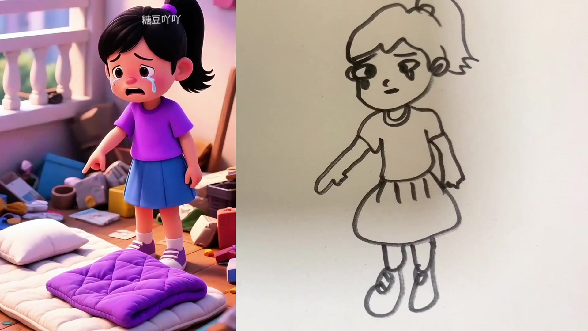 #卡通人物儿童画 #脑洞大开 #动画动漫 #儿童绘画 #动漫角色