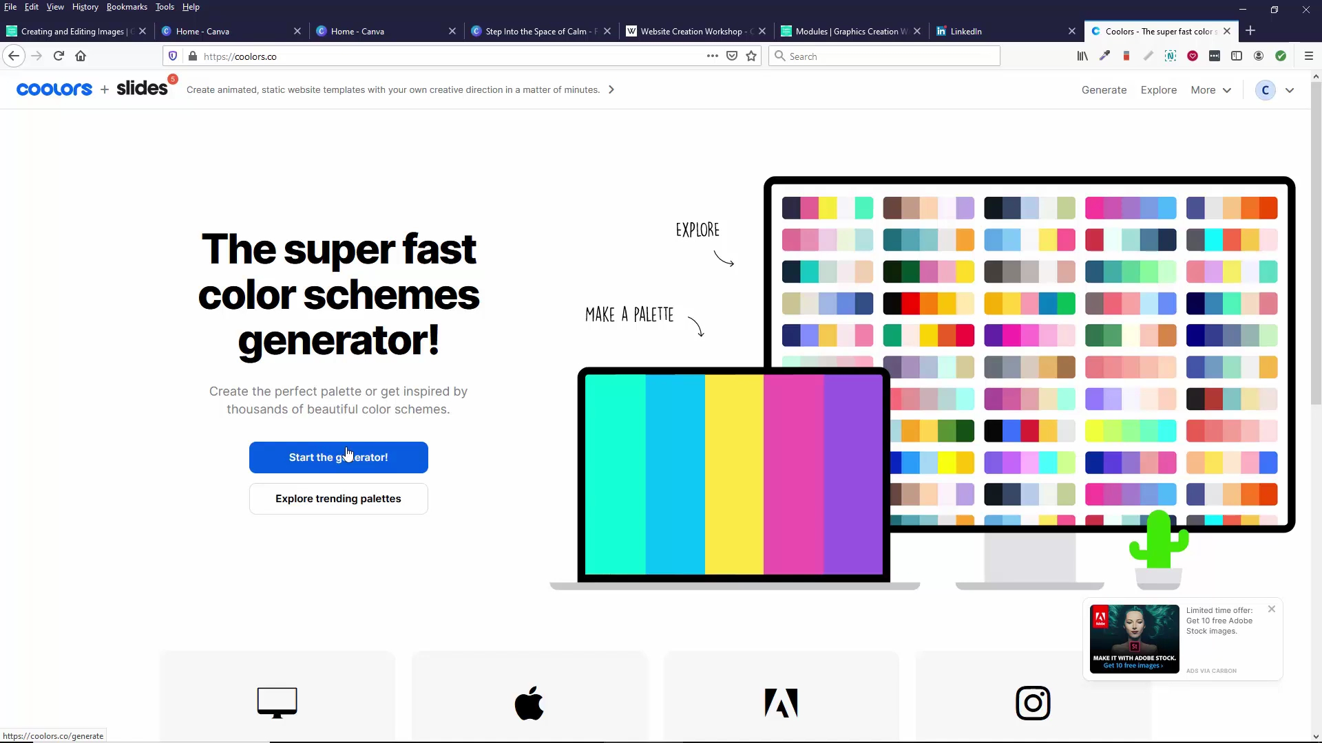 【油管搬运】利用Coolors选取颜色