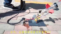 手控版水火箭发射架带降落伞