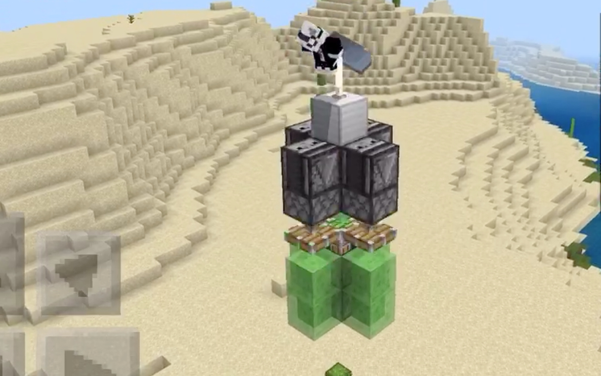 手把手教你在我的世界租赁服里做一个可以载人飞的火箭(无mod)