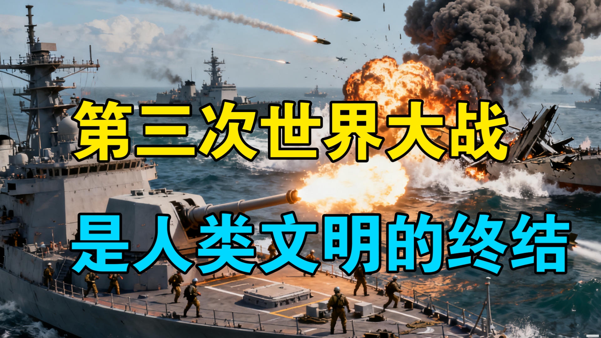《第三次世界大战》普通人别期待三战爆发了。那将是人类文明的毁灭。