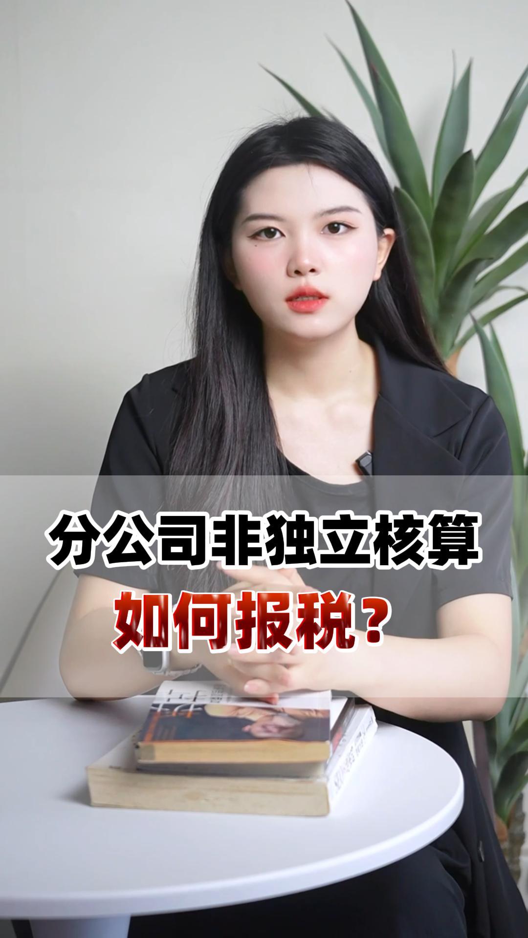 分公司非独立核算如何报税?