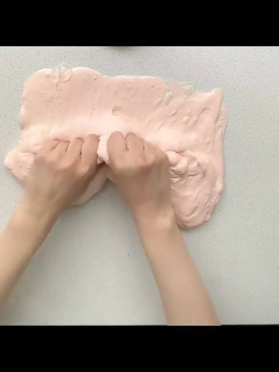 自制粘土巨筋假水