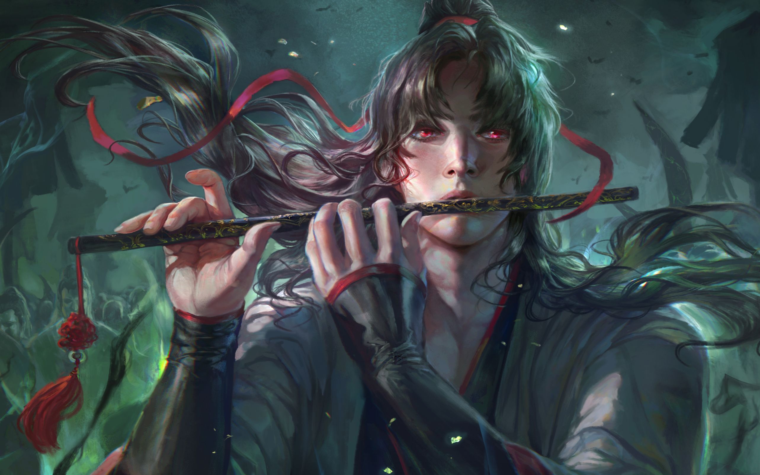 【厚涂】【魔道祖师 魏无羡】 PS绘画过程