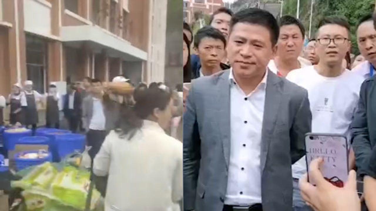 [晚报]云南一中学被曝给学生吃变质食物:蔬菜腐烂 猪肉发白