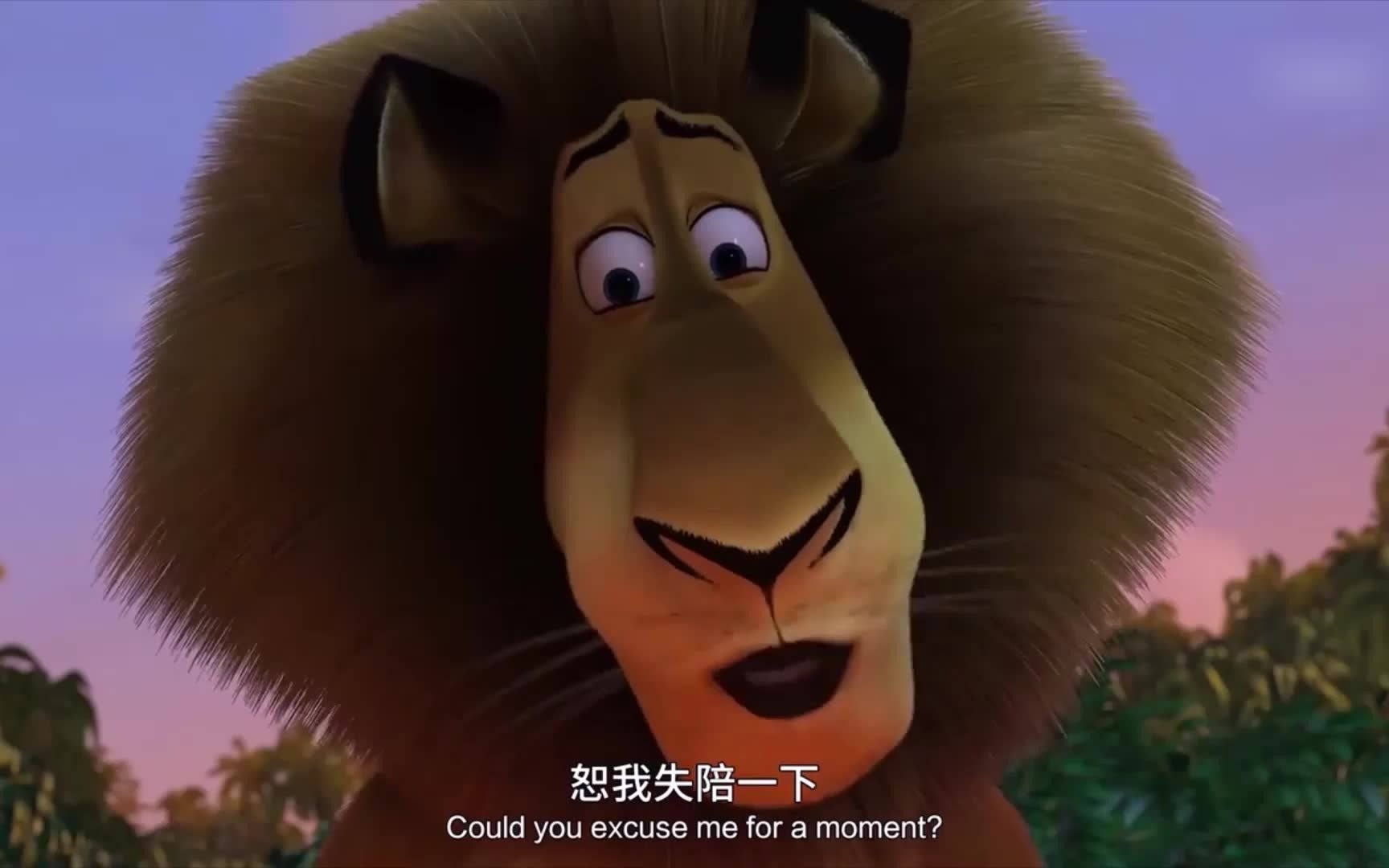 《马达加斯加》片段 英语3-4人配音消音版(附原声片段)