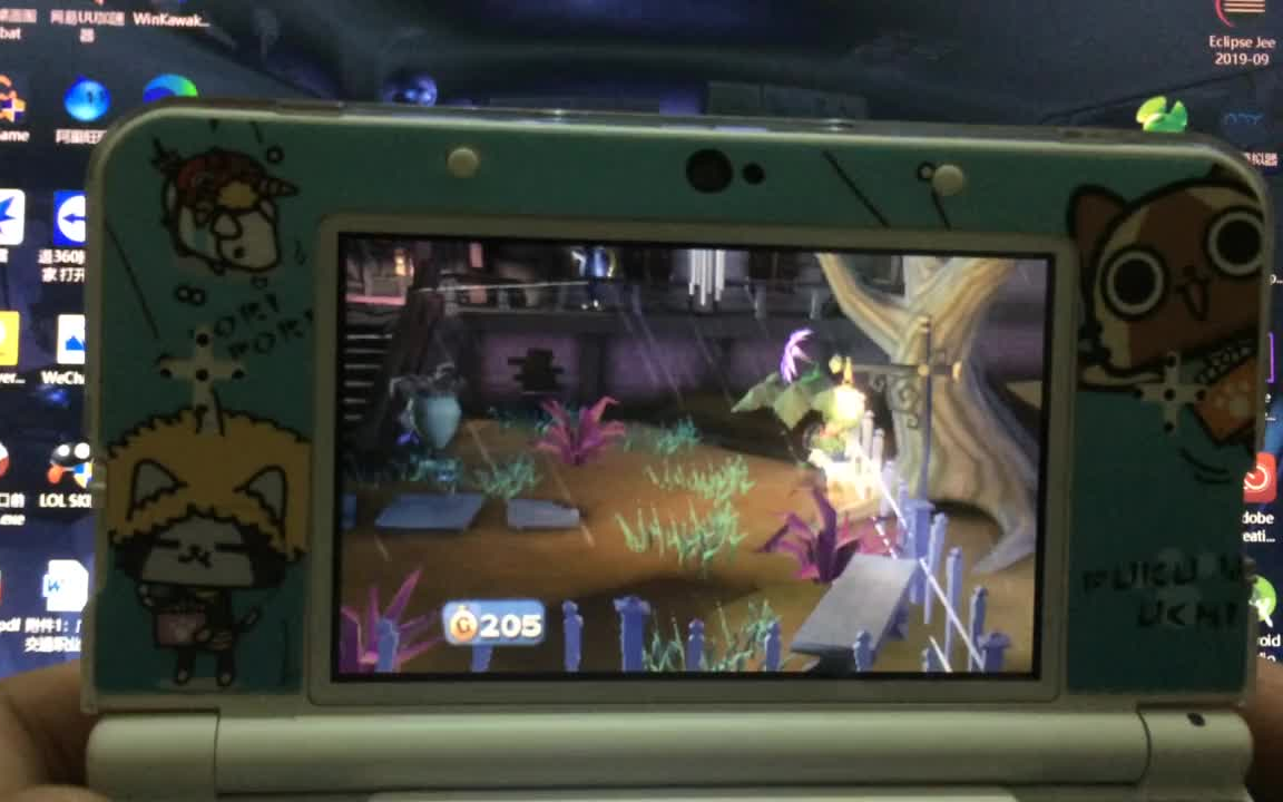 在闲鱼620大洋淘了个new 3ds,动物之森林3ds版本就够了~