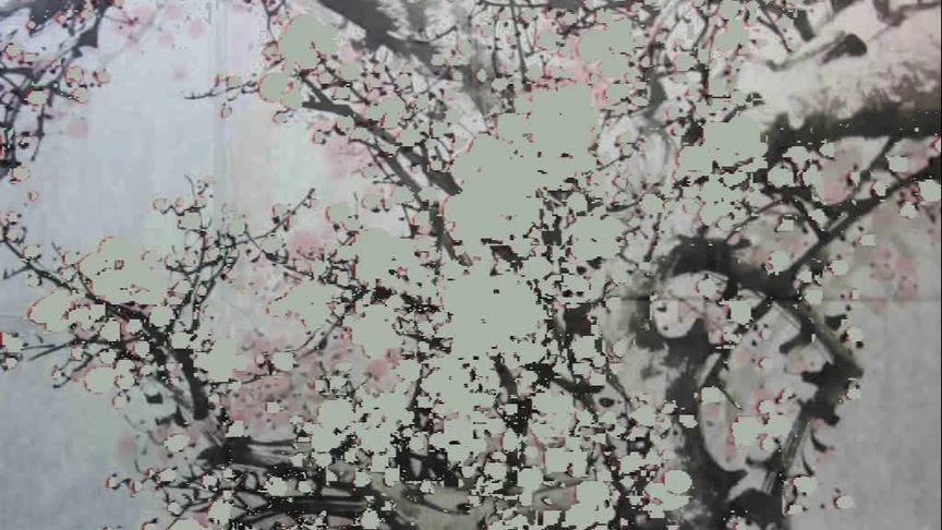 静止水墨画制作成动画就成了这样