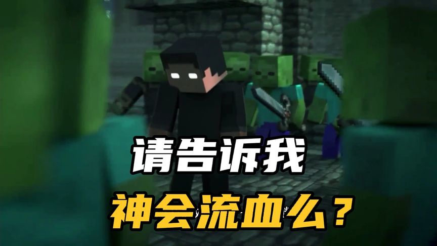 请告诉我神会流血么?我的世界him一人单挑整个军队!