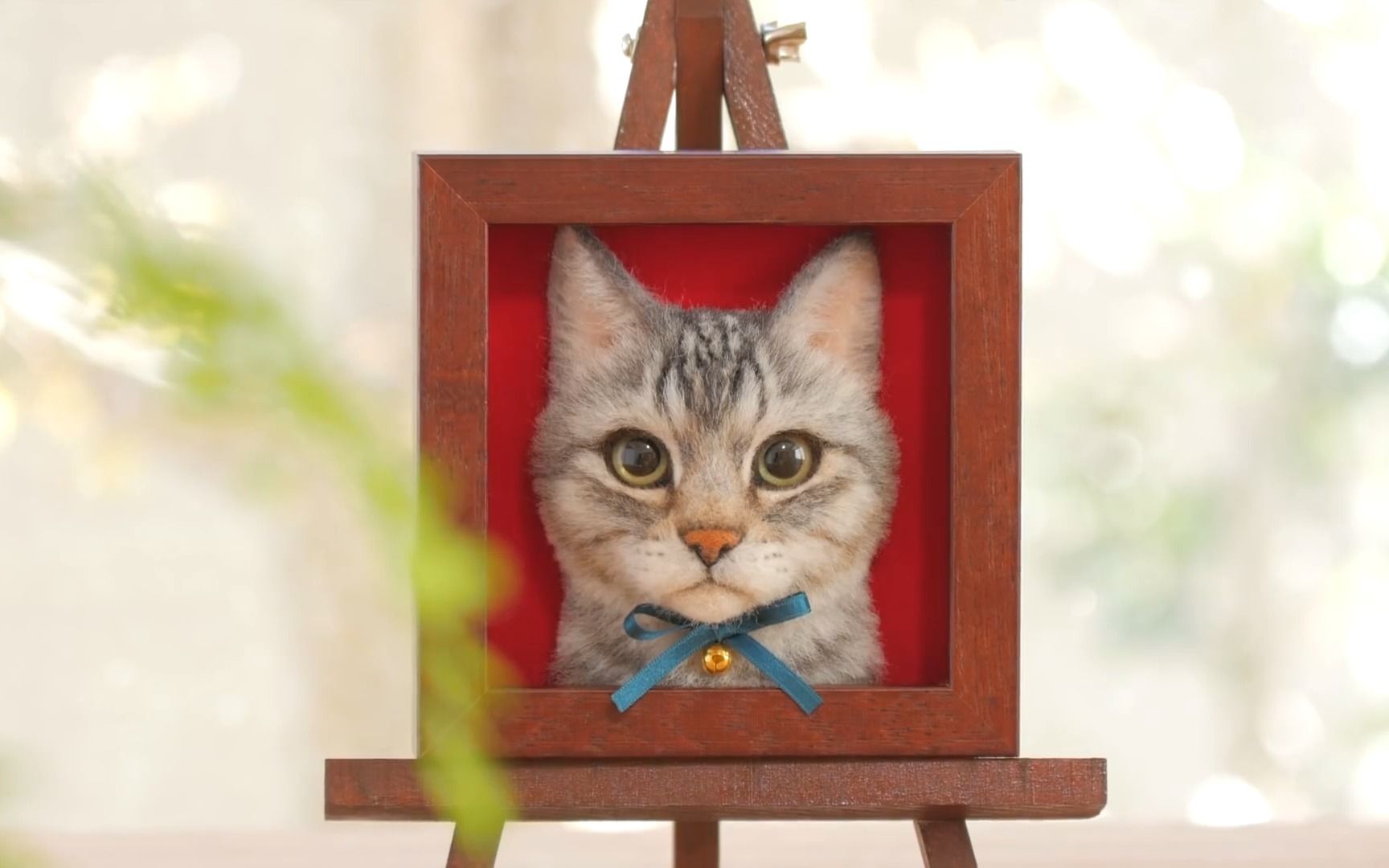 猫咪羊毛毡制作过程(油管教程搬运)