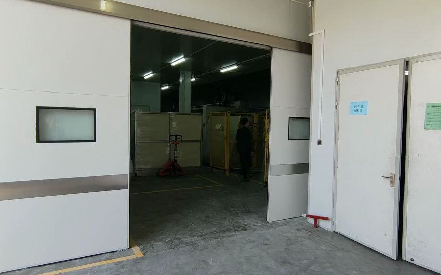 电动洁净平移门应用于洁净室 无尘室等净化场所 具有隔音、密封、...
