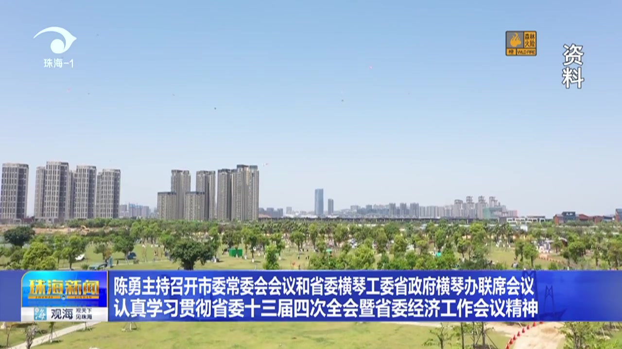 ...召开市委常委会会议和省委横琴工委省政府横琴办联席会议 认真学习...
