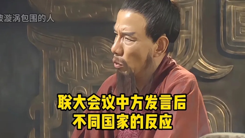 联大会议中方发言后不同国家的反应!