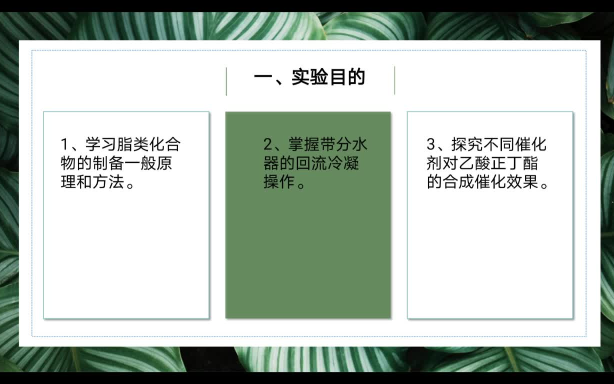 硫酸氢钠催化合成乙酸正丁酯