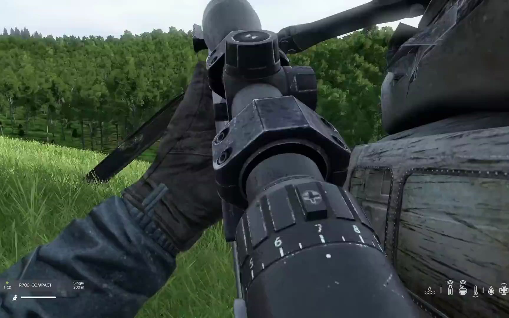 DayZ | 当一个大佬在服务器里拿到了狙击枪