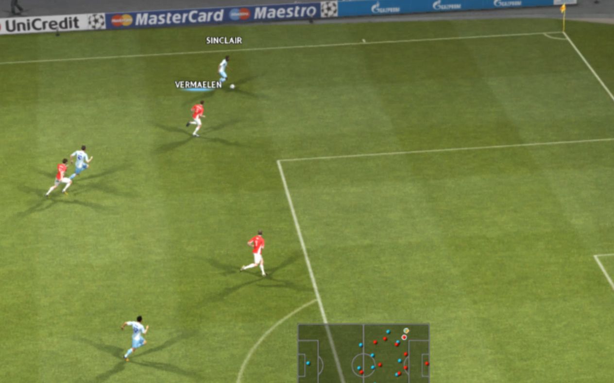 实况足球录像:132欧冠决赛阿森纳vs曼城