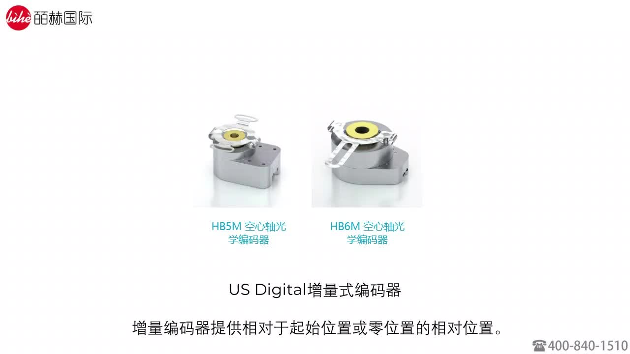 US DIGITAL编码器,HD25 工业金属光轴编码器,相对编码器 增量式光电...