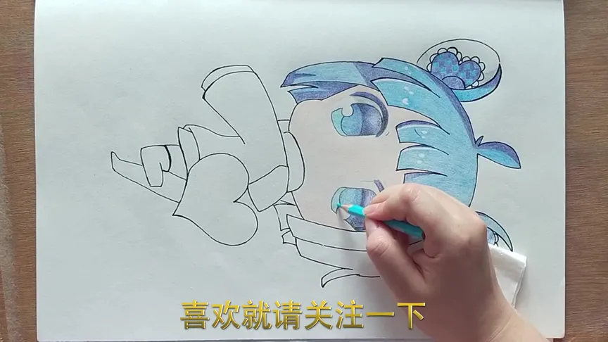 零基础动漫手绘教程 一看就会 很实用的 Q版人物轻松画 上