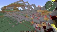 好友制作的minecraft千数以内红石计数器密密麻麻的电路