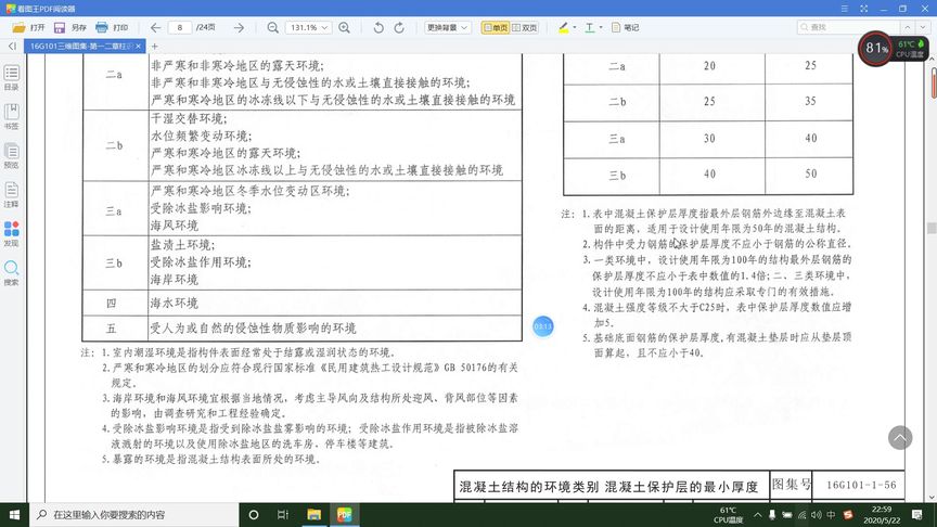 房建工程结构构件混凝土钢筋保护层厚度要求