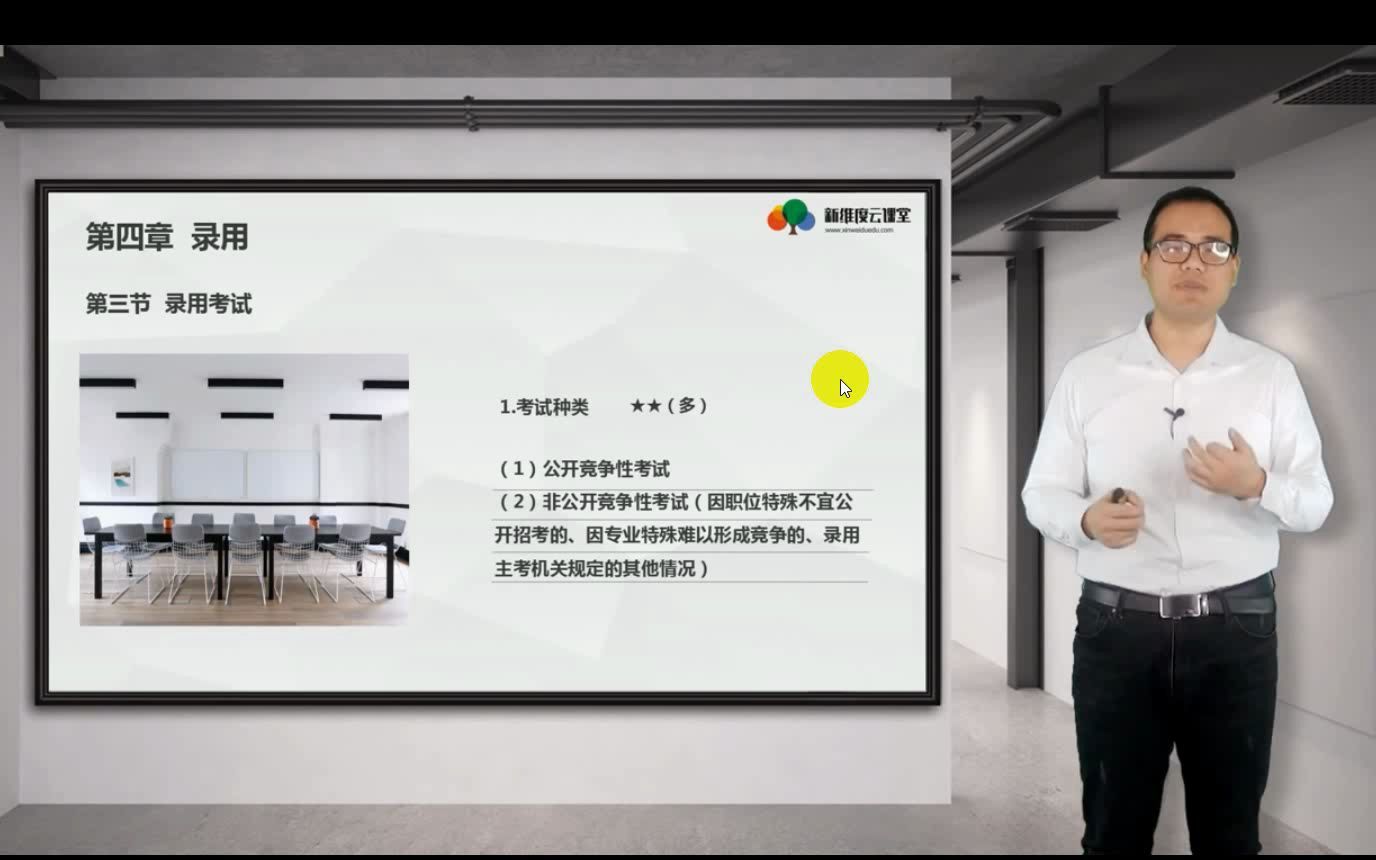公务员制度丨第四章(第3节)录用考试+录用的主管部门与程序