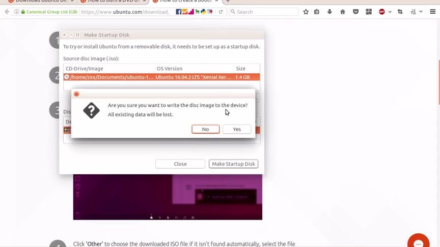 7.ubuntu系统下如何刻录可引导的DVD及U盘