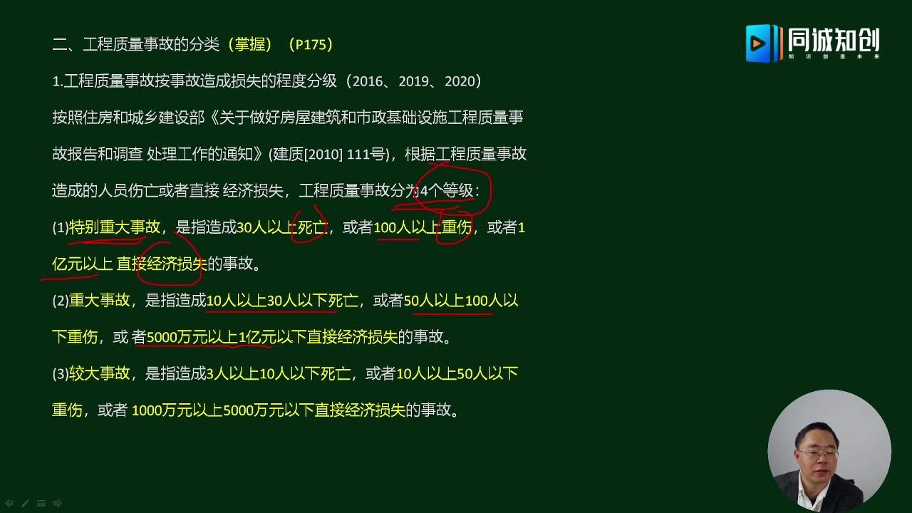 重点掌握丨施工质量控制中工程质量事故分为哪几类