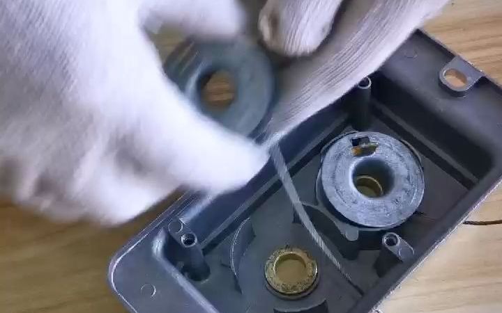 晾衣架升降手摇双杆配件手摇器双孔维修