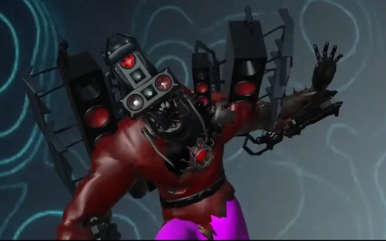 马桶人厕所僵尸世界09(新病毒)作者制作,建模好像没有渲染