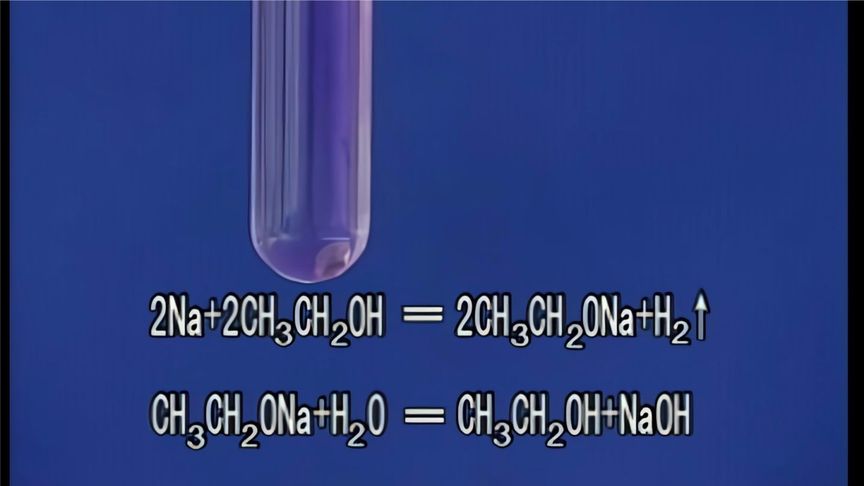 金属钠与乙醇的反应实验视频