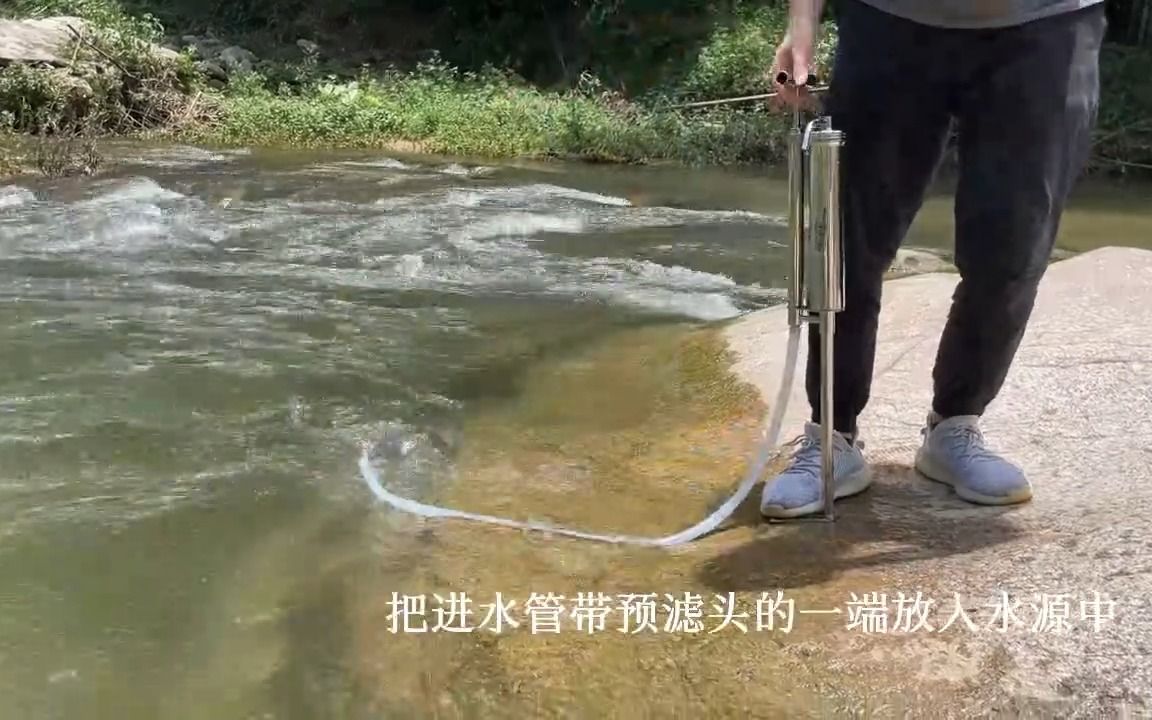除病毒净水器,净易户外便携式大流速野外应急净水器