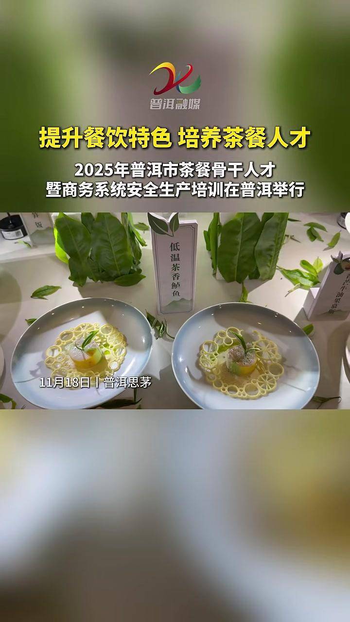 2025年普洱市茶餐骨干人才暨商务系统安全生产培训在普洱举行#有...