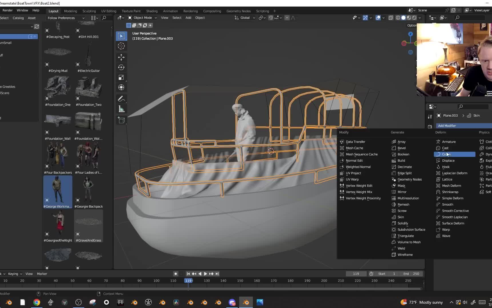 Blender建造一艘船模型