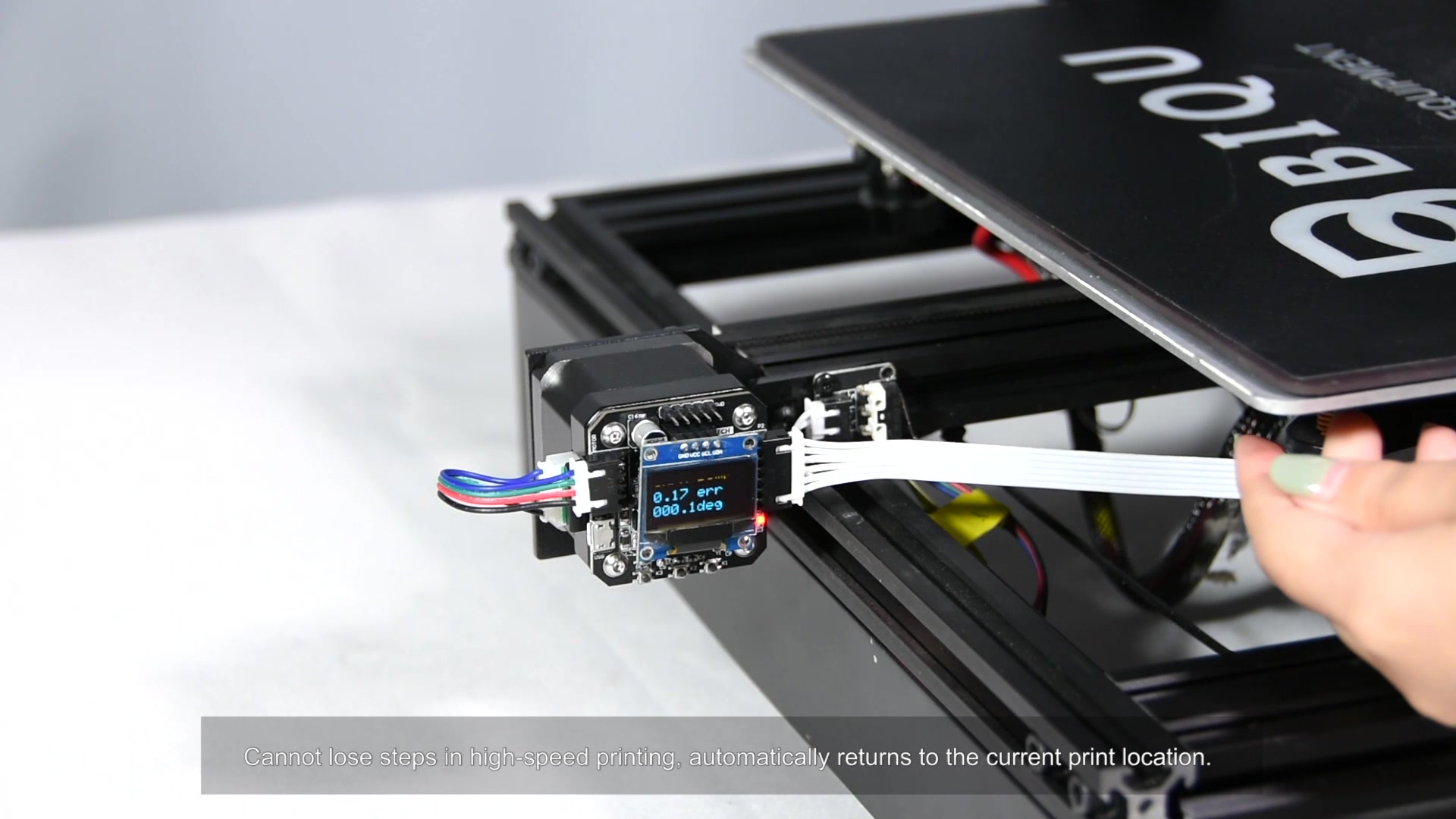 42步进电机闭环电路,再也不用担心打印大件一半的时候丢步错位啦