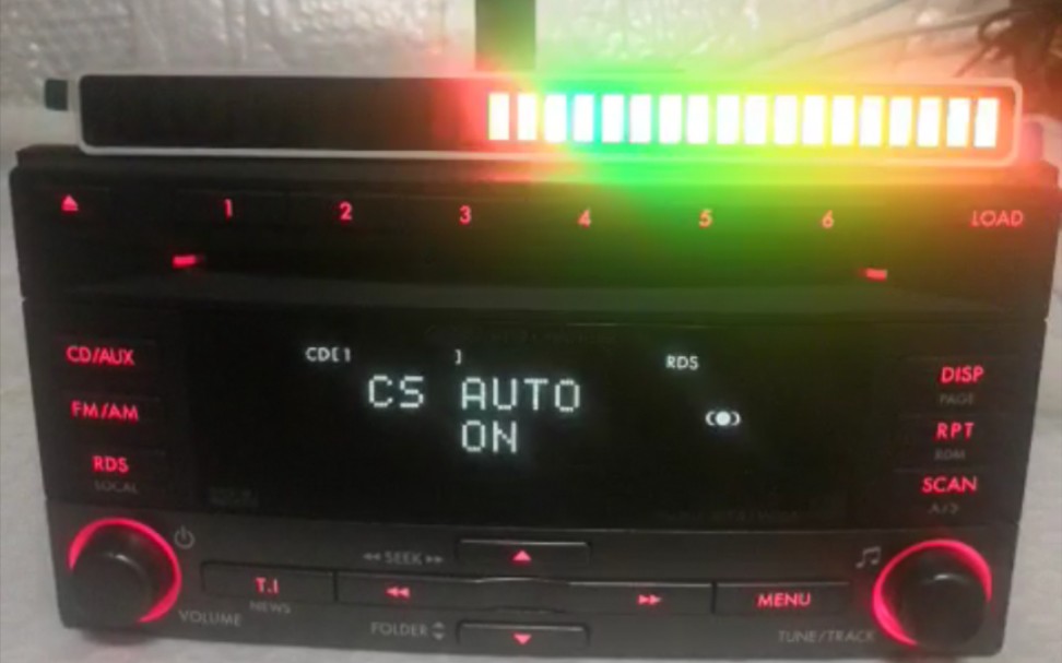 斯巴鲁森林人六碟cd机改家用1分钟加usb蓝牙FlacApeWav遥控器