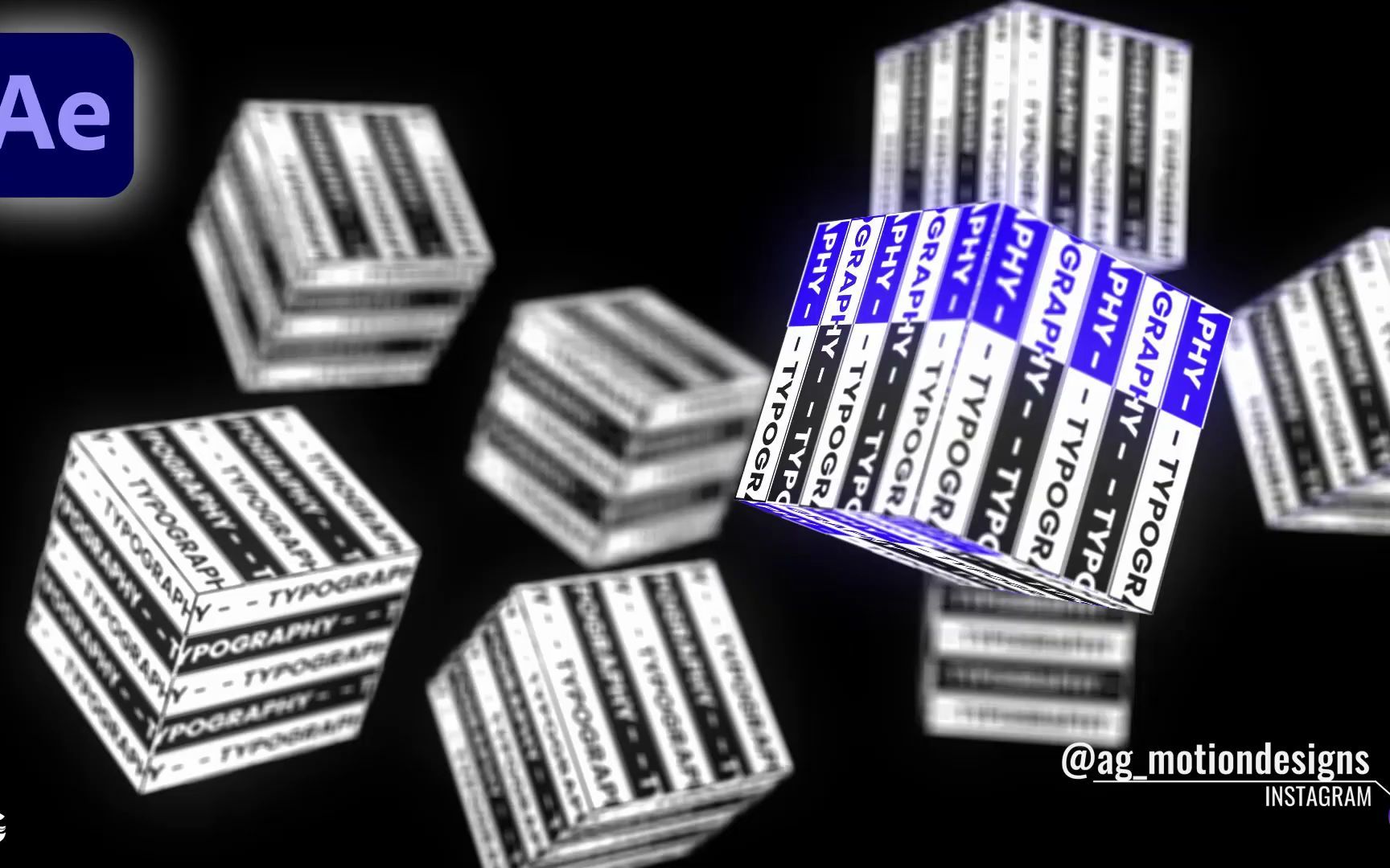 【AE教程|油管搬运|mg动画|效果】After Effects 初学者课程 - 排版动画