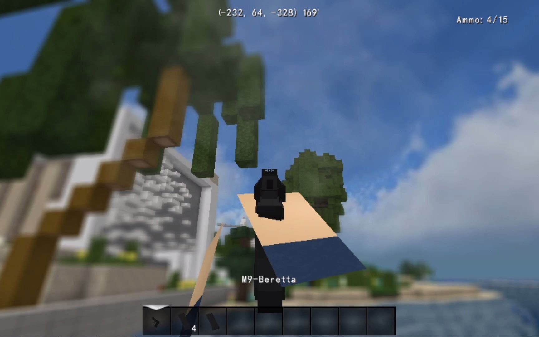 【油炸南瓜】我的世界维克的现代战争mod枪支射击&装填(手枪篇无...