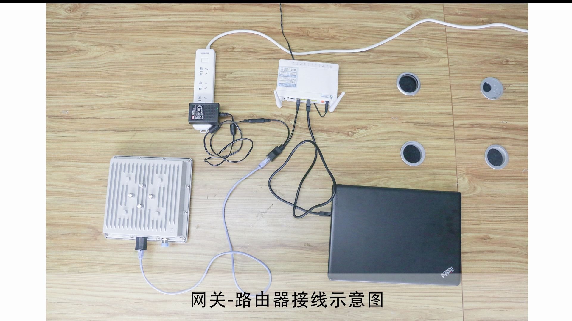 网关接线及参数配置
