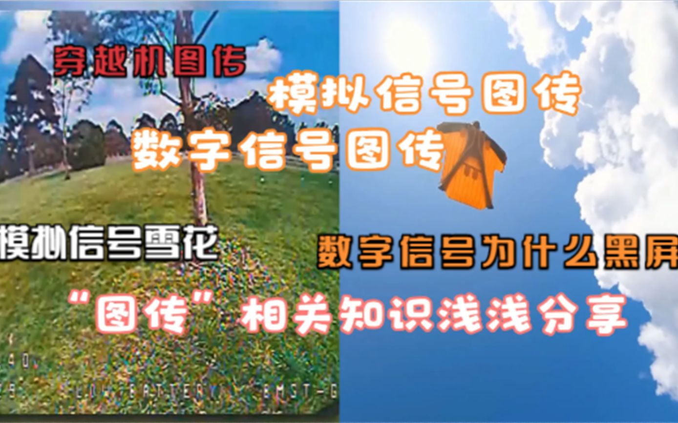 ...相关知识分享 “模拟信号图传的雪花”“ 高清数字信号图传的黑屏”
